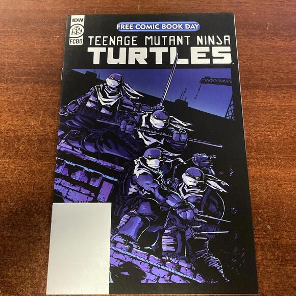 Other | Fcbd 222 Teenage Mutant Ninja Turtles 1 No Store Stamp | Poshmark